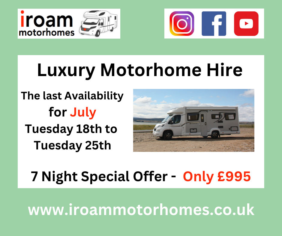 Latest Special Offers - iRoam Motorhomes