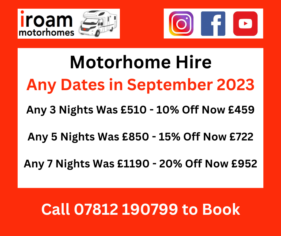 Special Offer 2 - iRoam Motorhomes